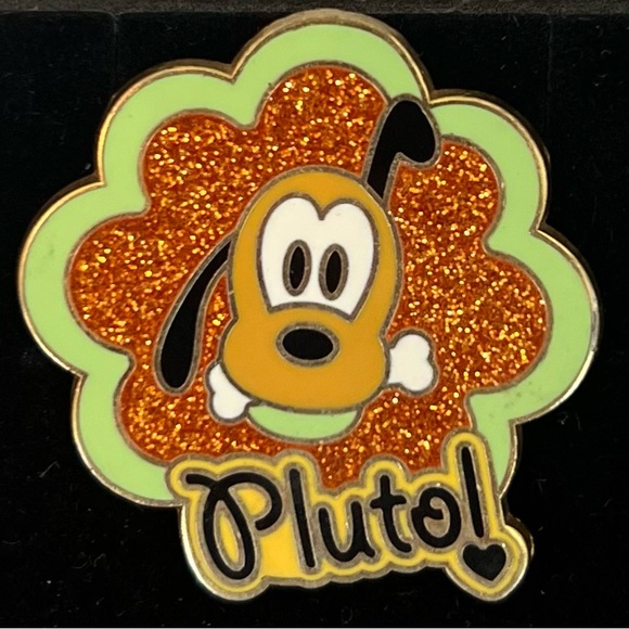 Disney | Accessories | Disney Cute Characters Mystery Tin Pluto Pin Le 80 | Poshmark